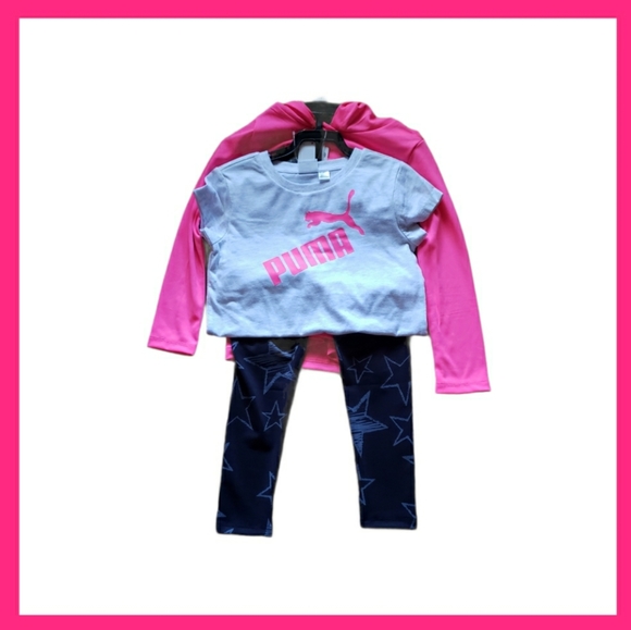 Puma | Matching Sets | Puma Girls 3pc Set | Poshmark